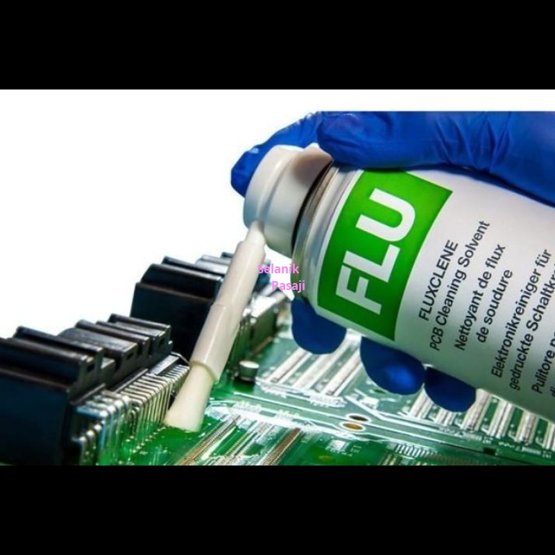 Electrolube Flu400db Fırçalı Kart Temizleme Spreyi